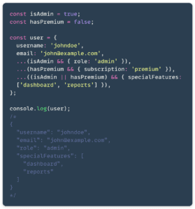 How to Add Conditional Object Properties in JavaScript - Front-end Tips