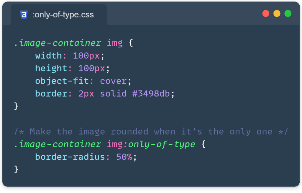The CSS :only-of-type Selector and When You Actually Need It - Front ...