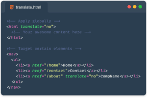 Quick Tip: Prevent Browser Translation Prompts - Front-end Tips