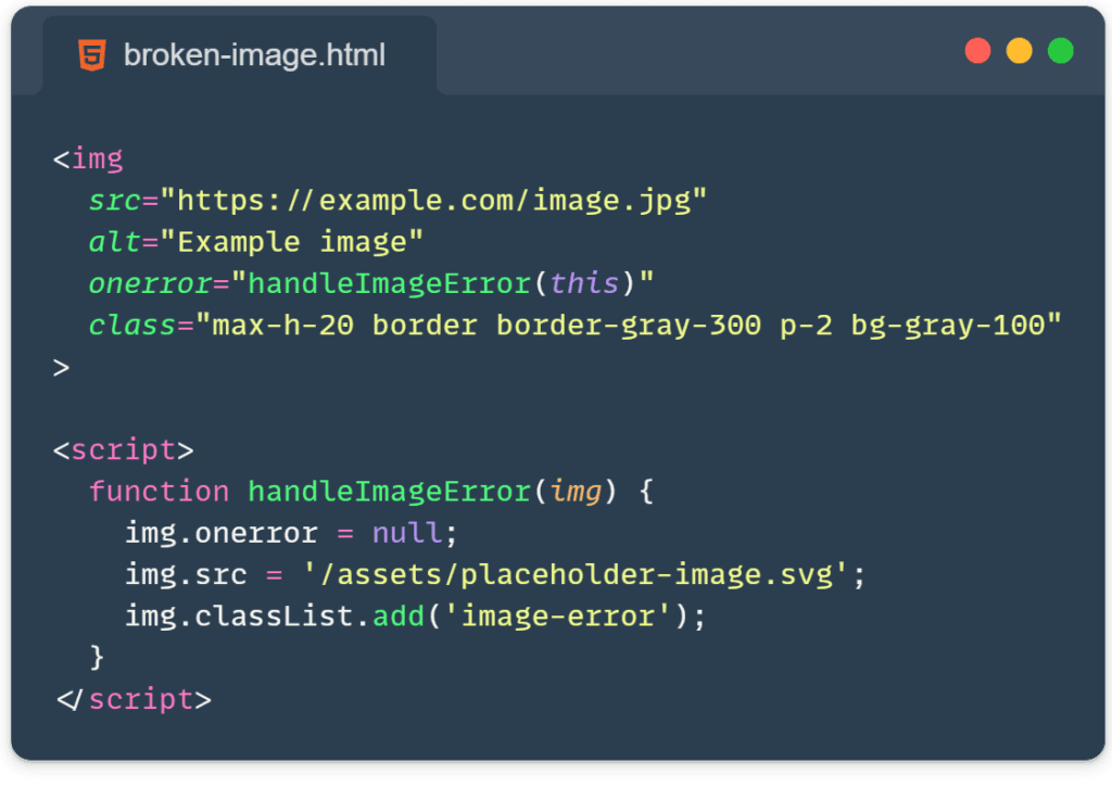 Styling Broken Images: Beyond the Default Placeholder - Front-end Tips
