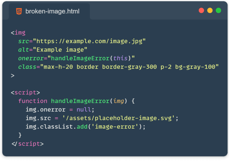 Styling Broken Images: Beyond the Default Placeholder - Front-end Tips